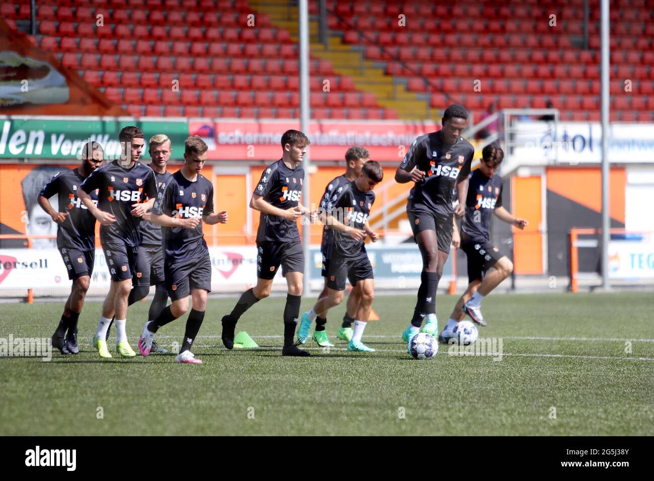 VOLENDAM - 28-06-2021, Kras Stadium. Dutch football, keukenkampioen ...