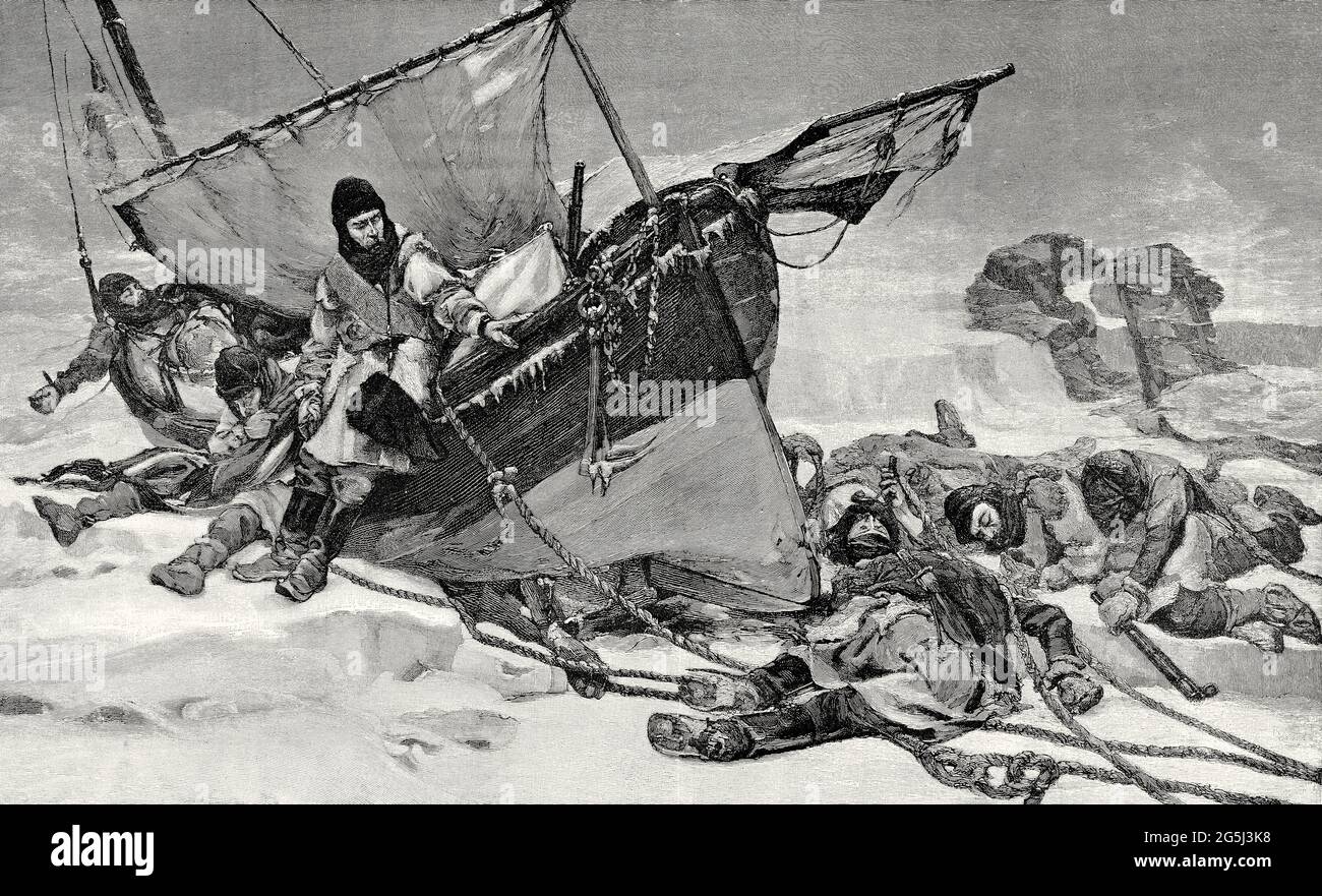 Franklin's lost expedition, a British voyage of Arctic exploration led ...
