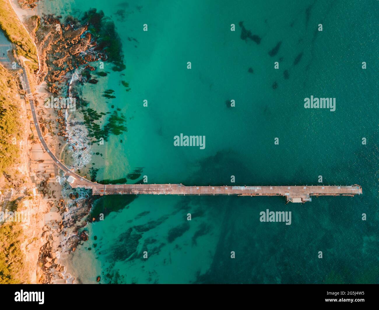 Catherine Hill Bay Pier, NSW Stock Photo - Alamy