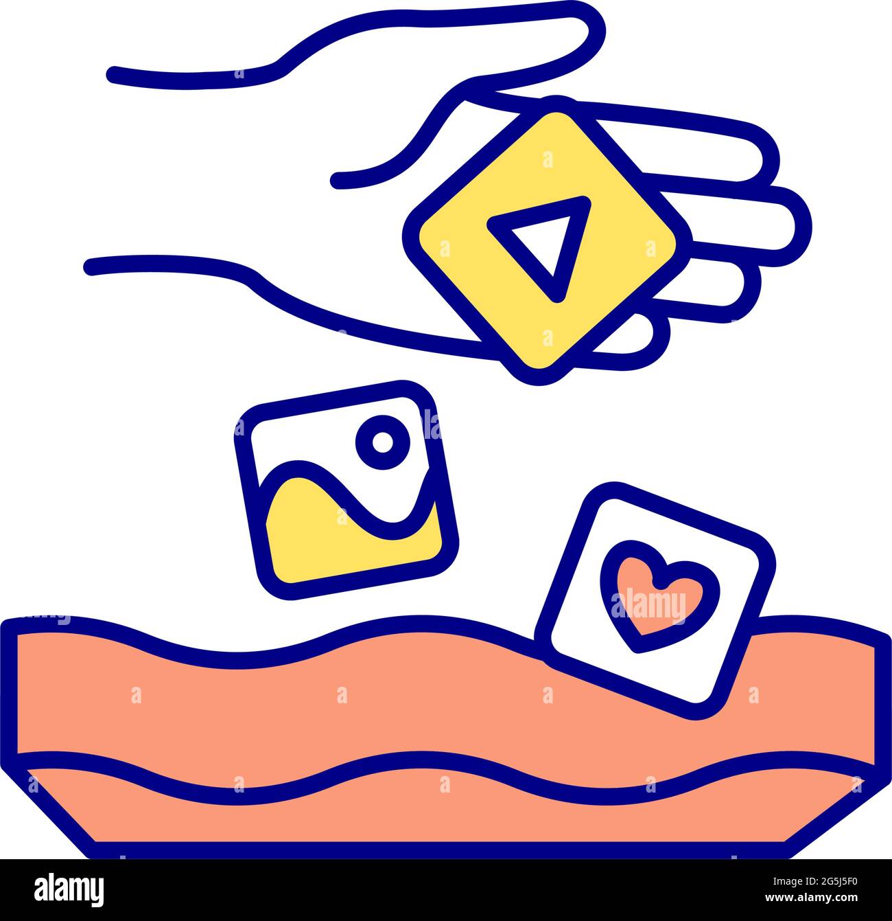 Viral video image Stock Vector Images - Alamy