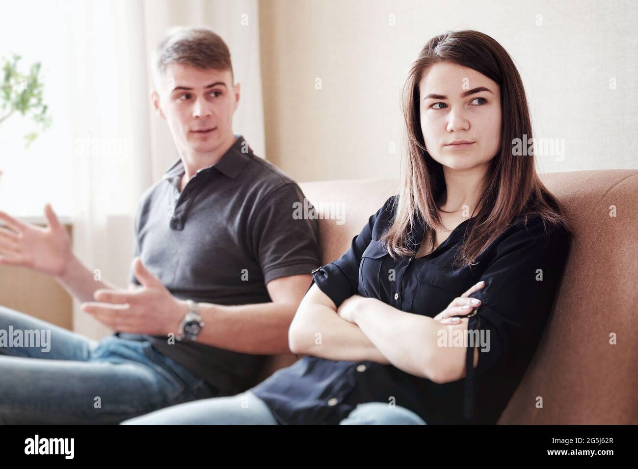 Offended angry man hi-res stock photography and images - Alamy