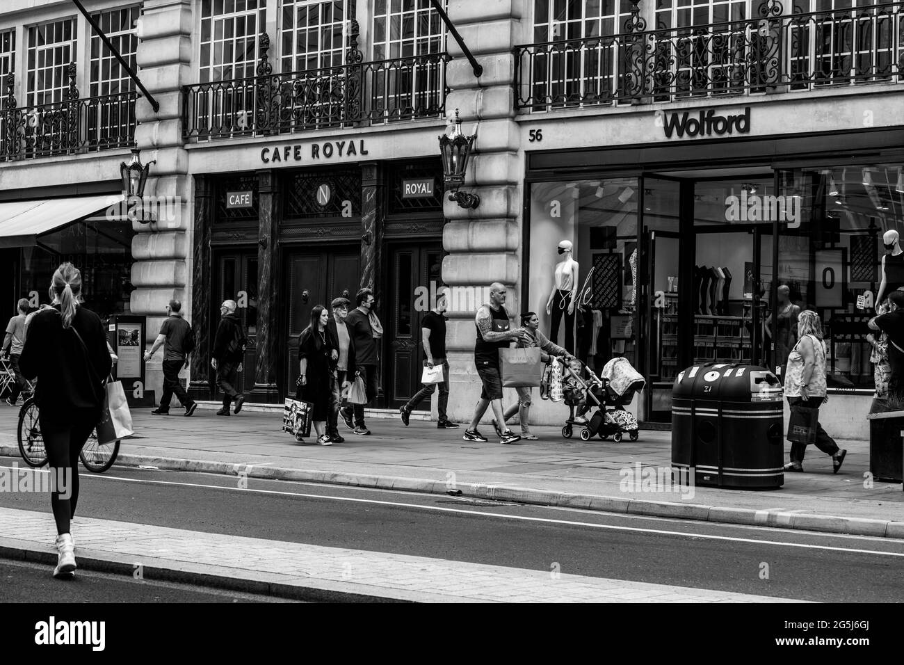 London West End Covent Garden Leicester Square Regent's Street Stock ...
