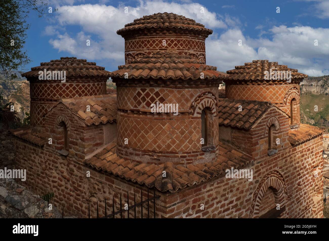 The Cattolica di Stilo, a Byzantine monastic church above Stilo in ...