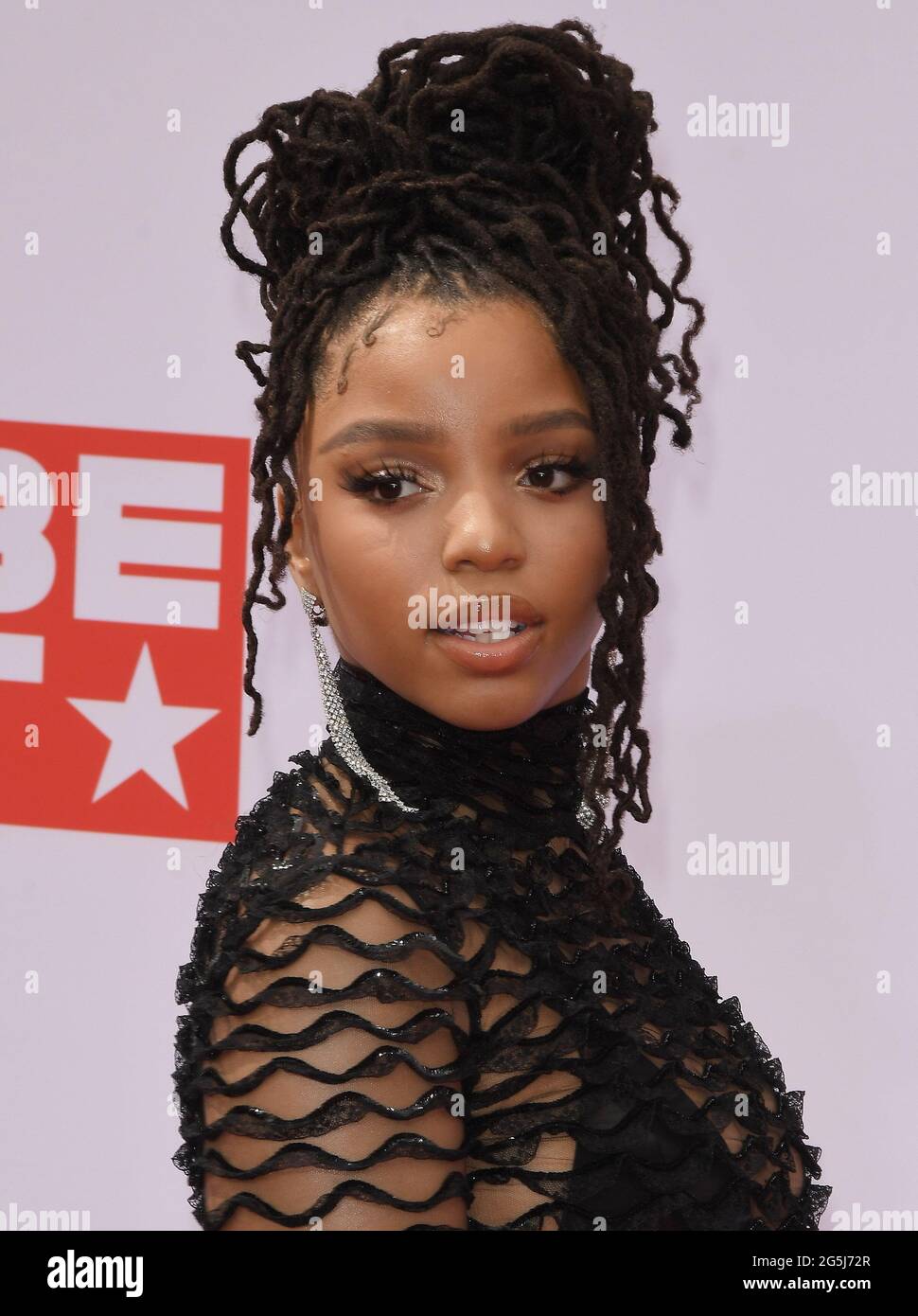 Los Angeles, USA. 27th June, 2021. Chloe Bailey arrives at the BET ...