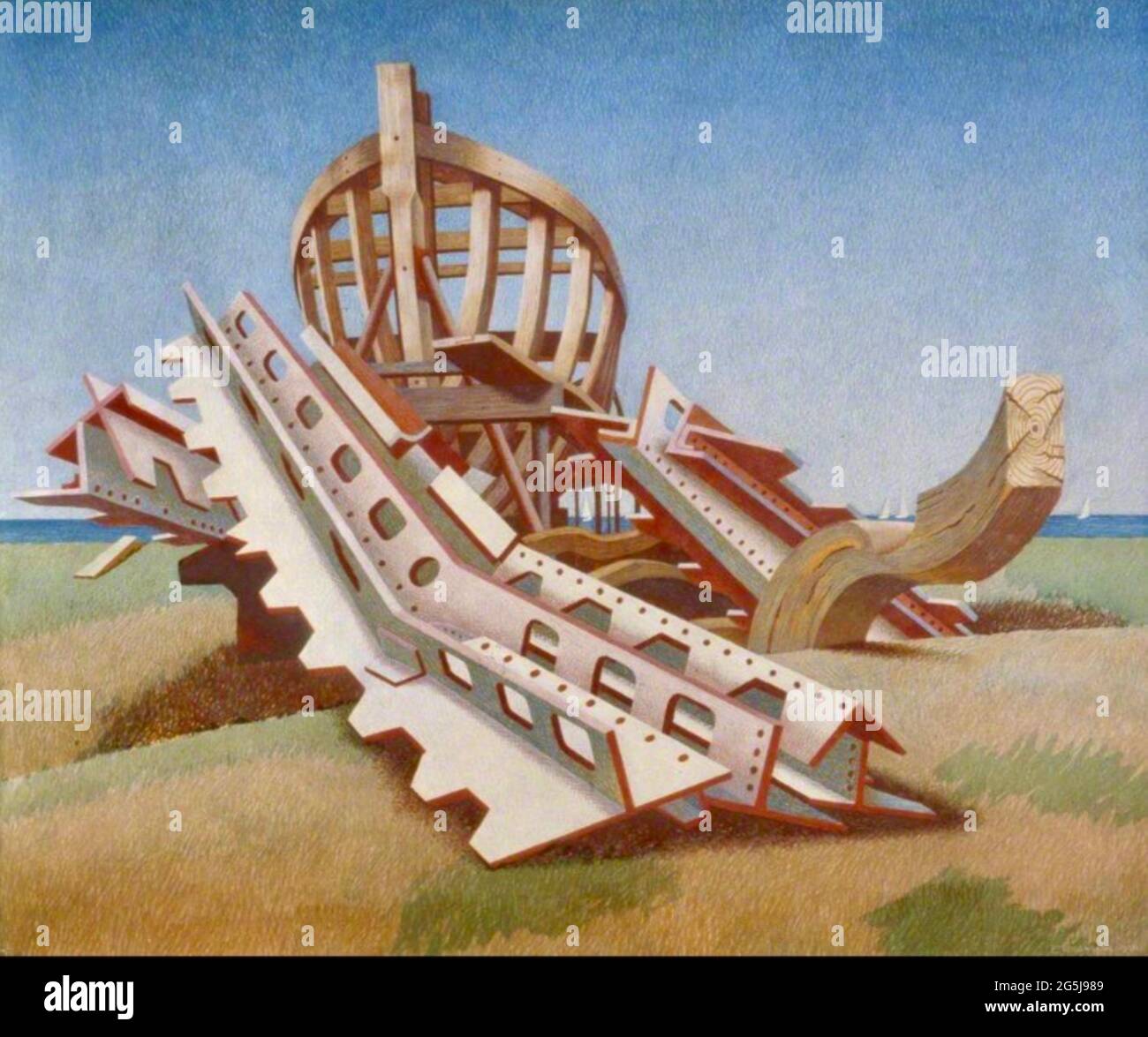 Edward wadsworth artwork hi-res stock photography and images - Alamy