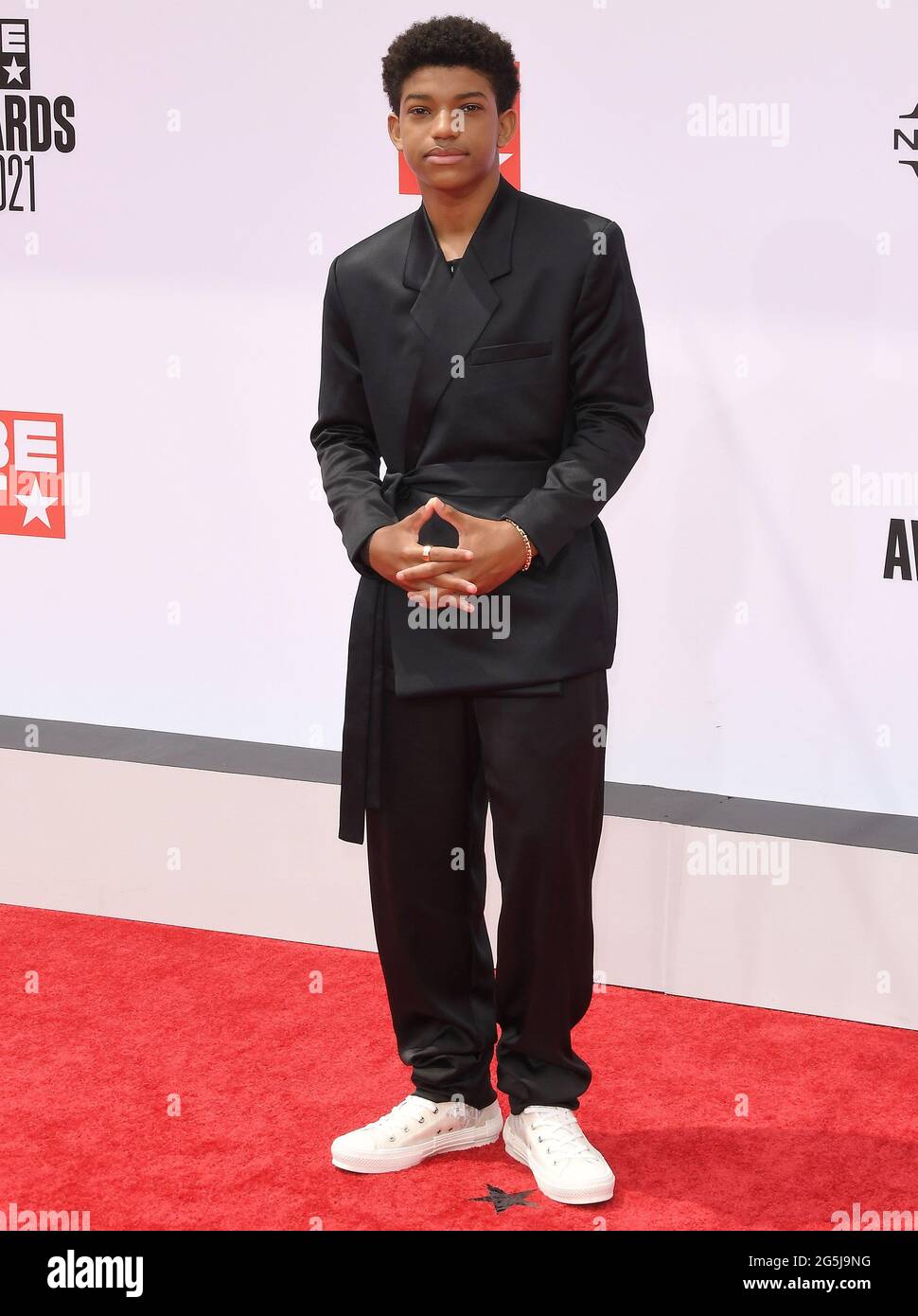 Los Angeles, USA. 27th June, 2021. Lonnie Chavis arrives at the BET ...