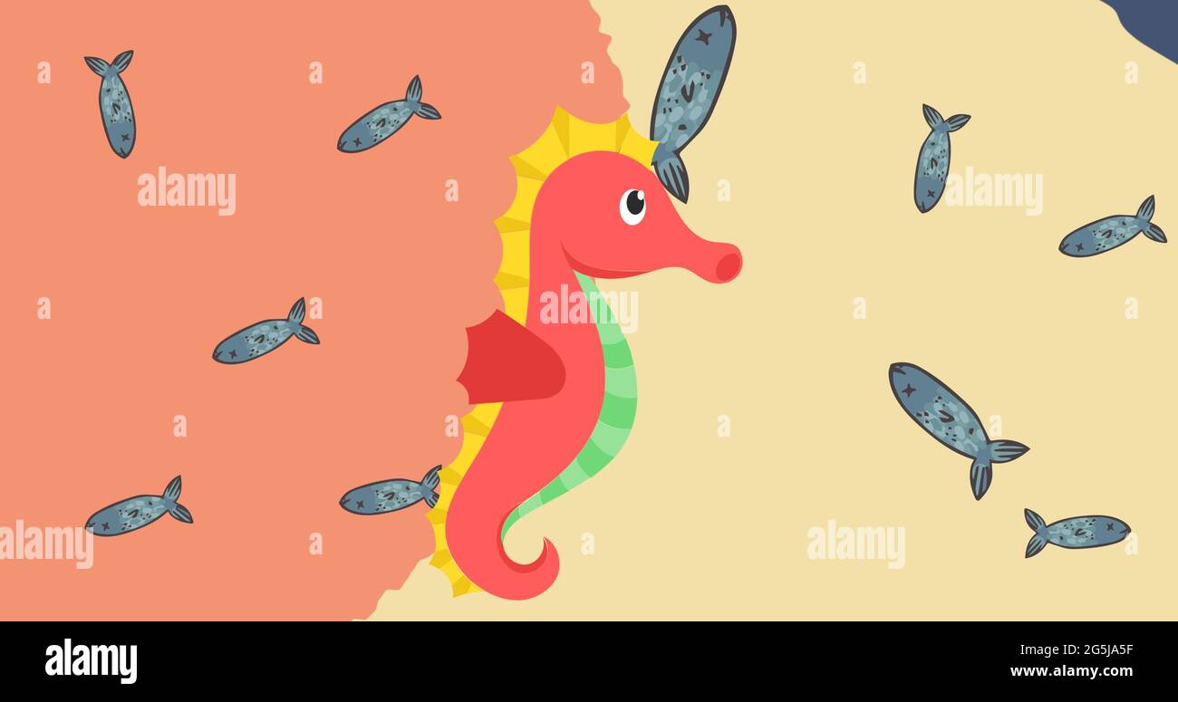 Underwater background animation fish hi-res stock photography and ...