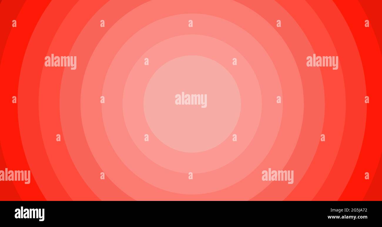 Composition of multiple red circles with copy space background Stock ...