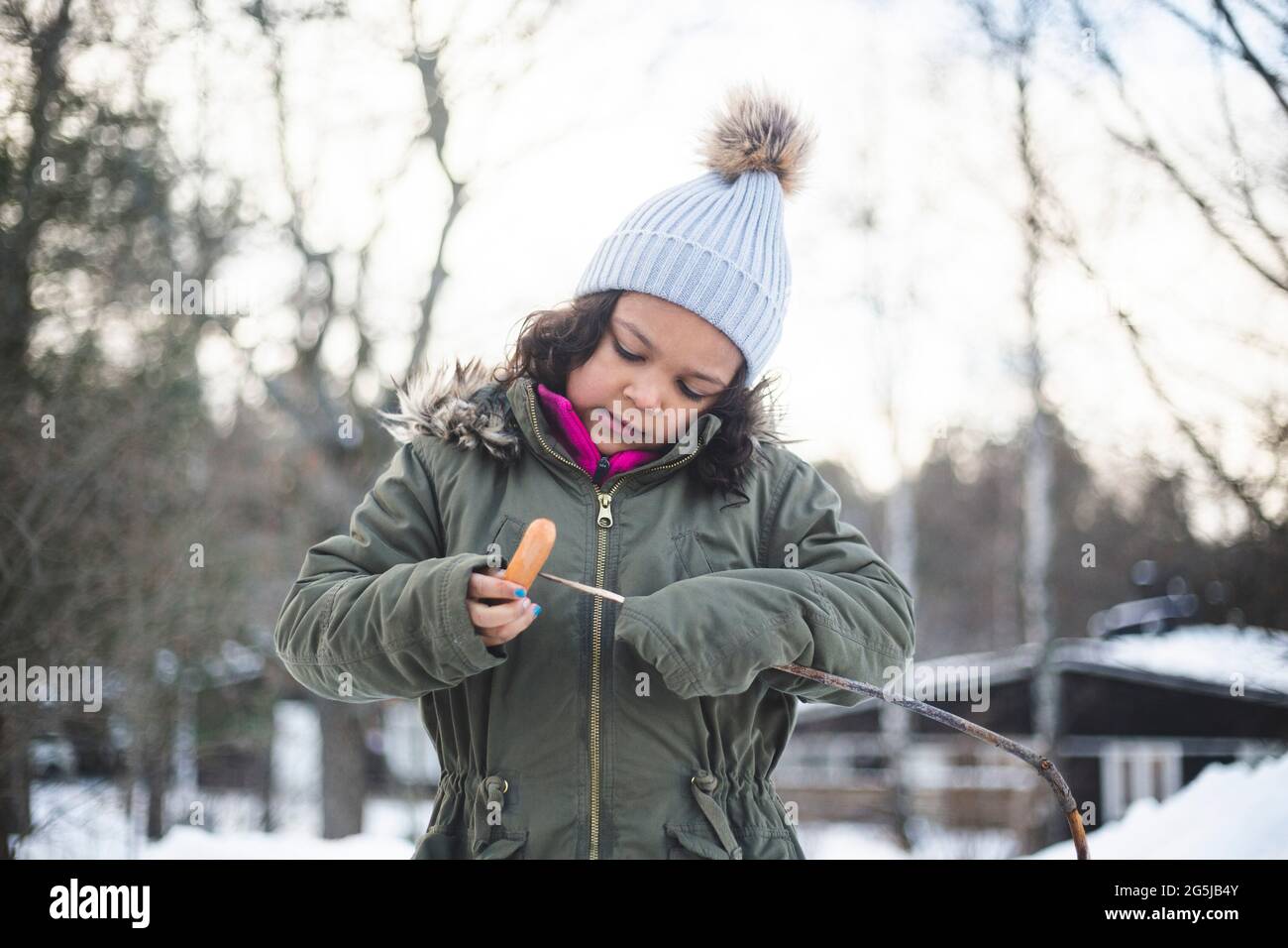 Stick girl hi-res stock photography and images - Alamy