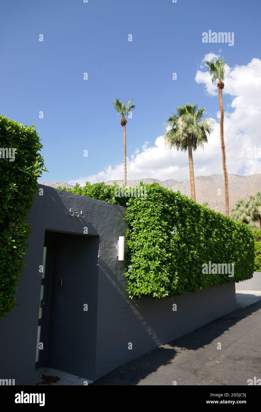 Palm Springs, California, USA 24th June 2021 A general view of ...