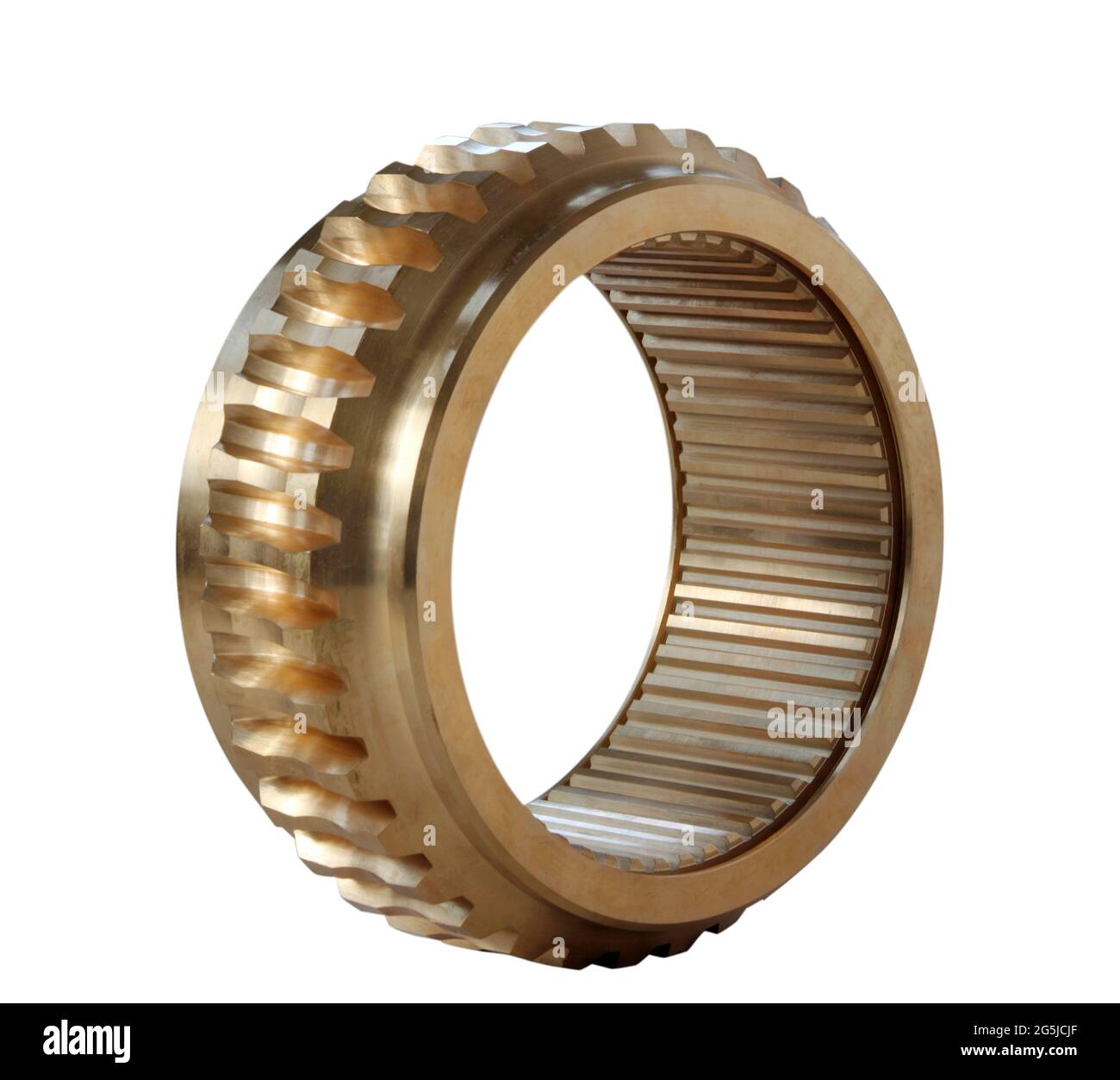 Gear wheel on a white background Stock Photo - Alamy