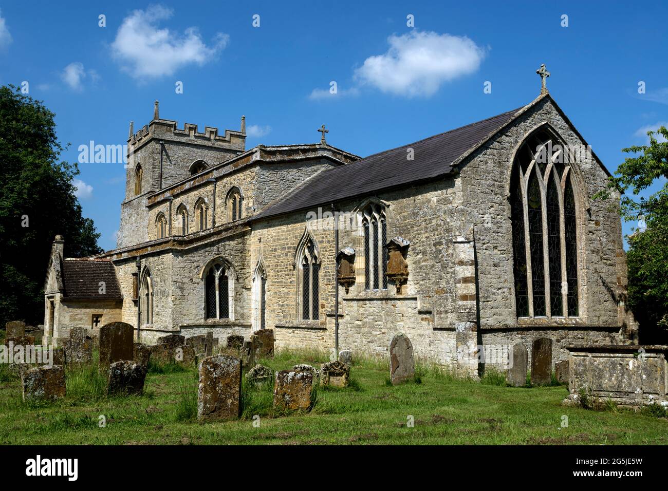 St. Mary Magdalene Church, Helmdon, Northamptonshire, England, UK Stock ...