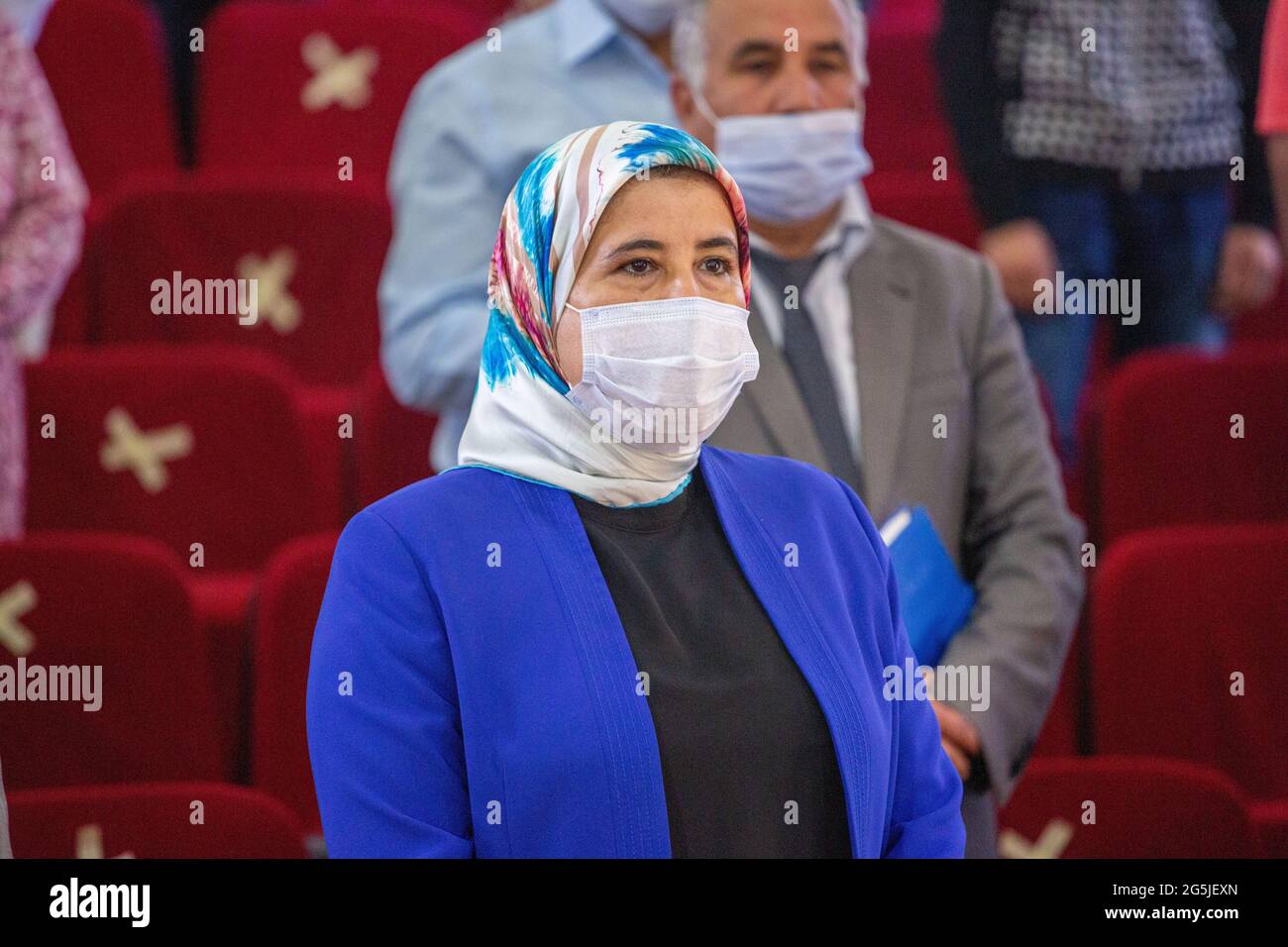 Jamila EL Moussali, Minister of Solidarity Social Development Equality ...