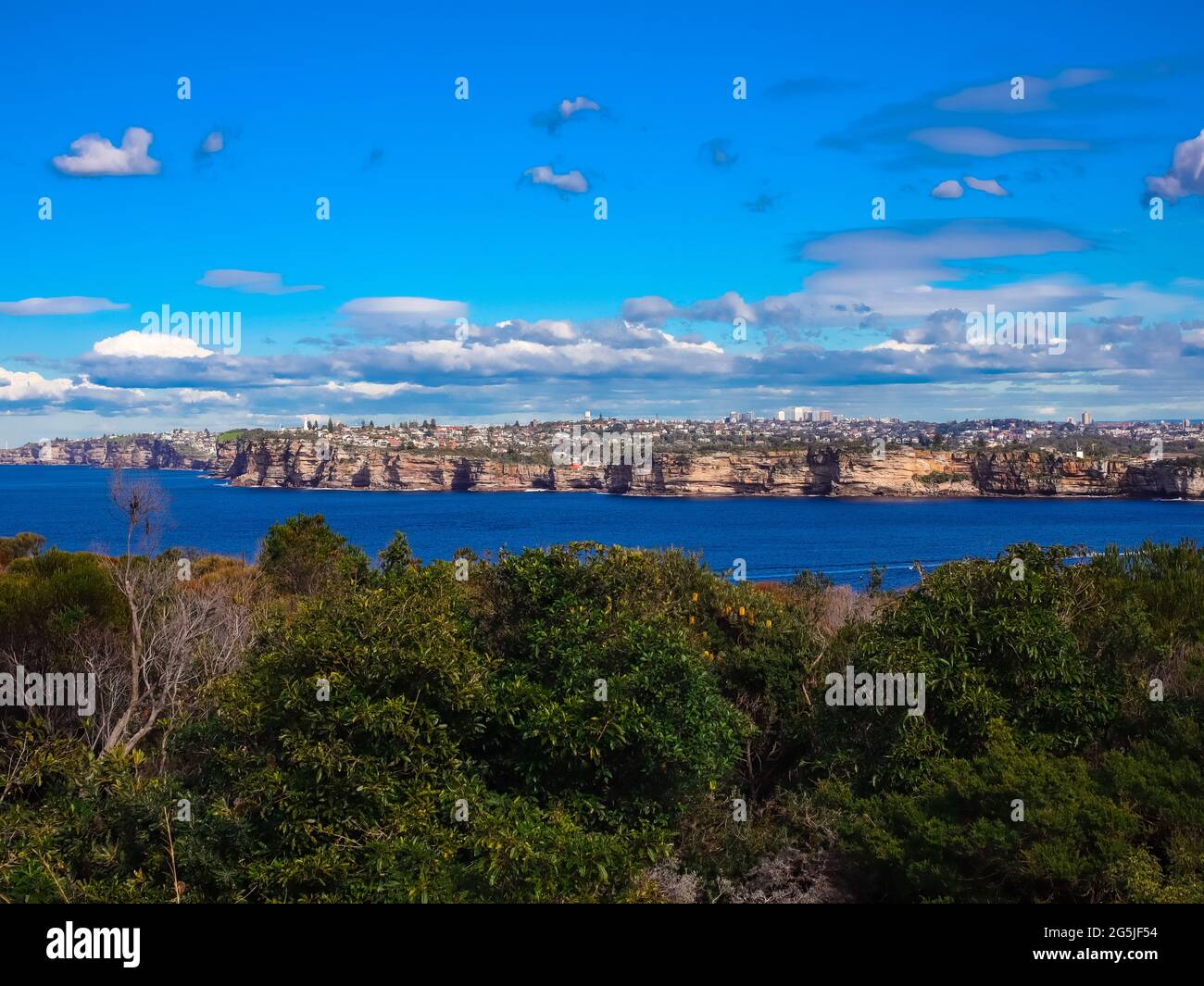 Panorama view of Sydney Harbour NSW Australia lovely turquoise waters ...