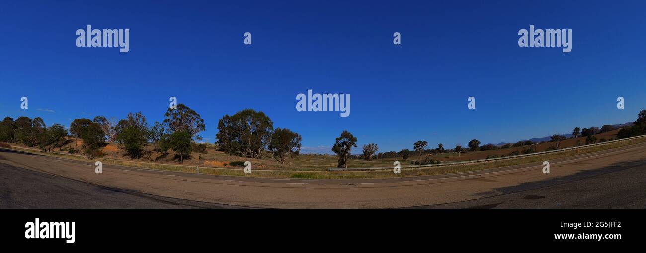 Panoramic views of Bowral in NSW Southern Highlands Australia Stock ...