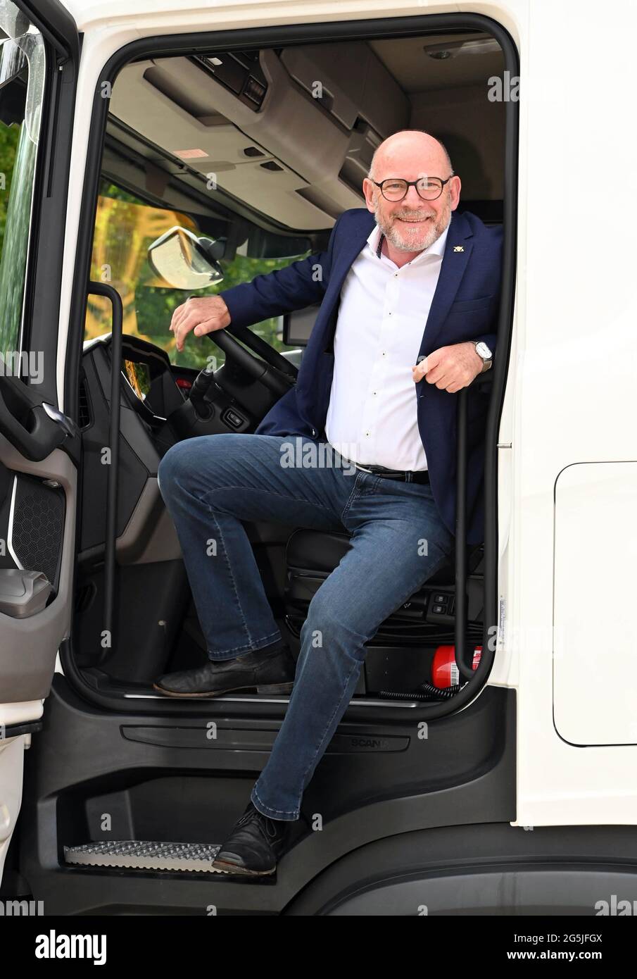 Gaggenau, Germany. 28th June, 2021. Winfried Hermann (Bündnis 90/ Die ...