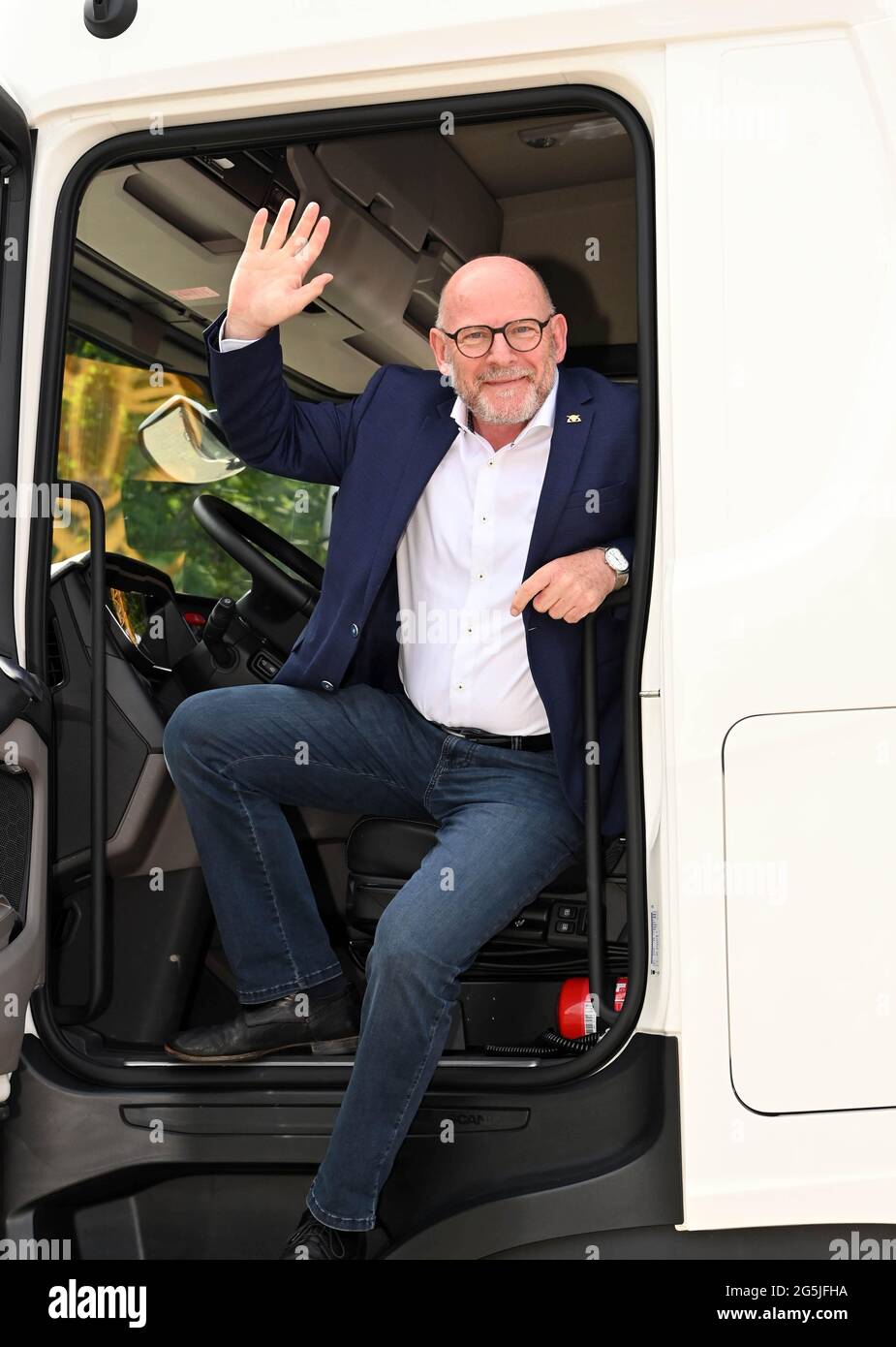 Gaggenau, Germany. 28th June, 2021. Winfried Hermann (Bündnis 90/ Die ...