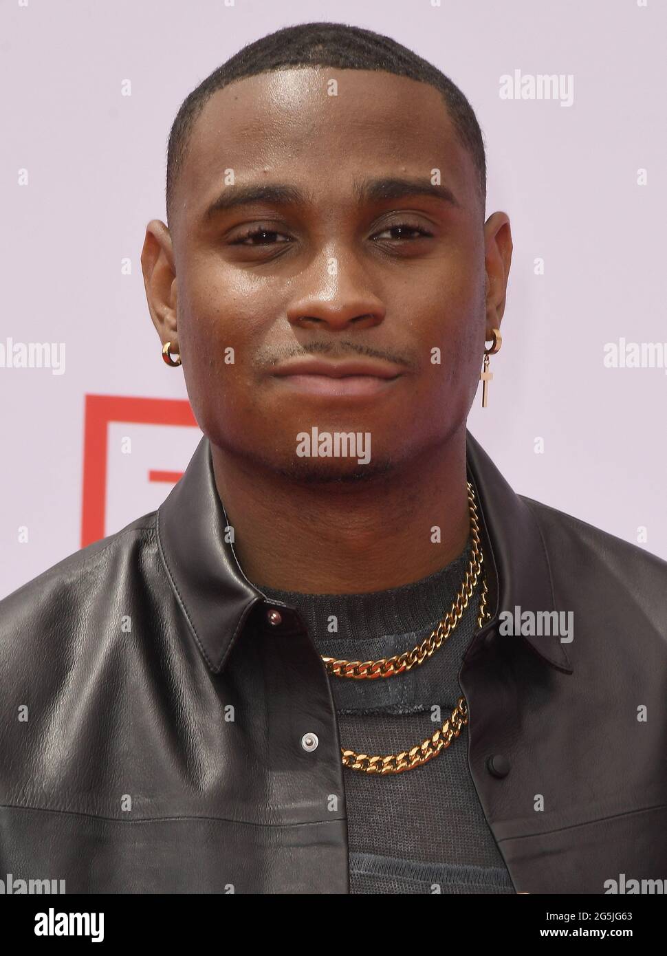 Los Angeles, USA. 27th June, 2021. Jordan E. Cooper arrives at the BET ...
