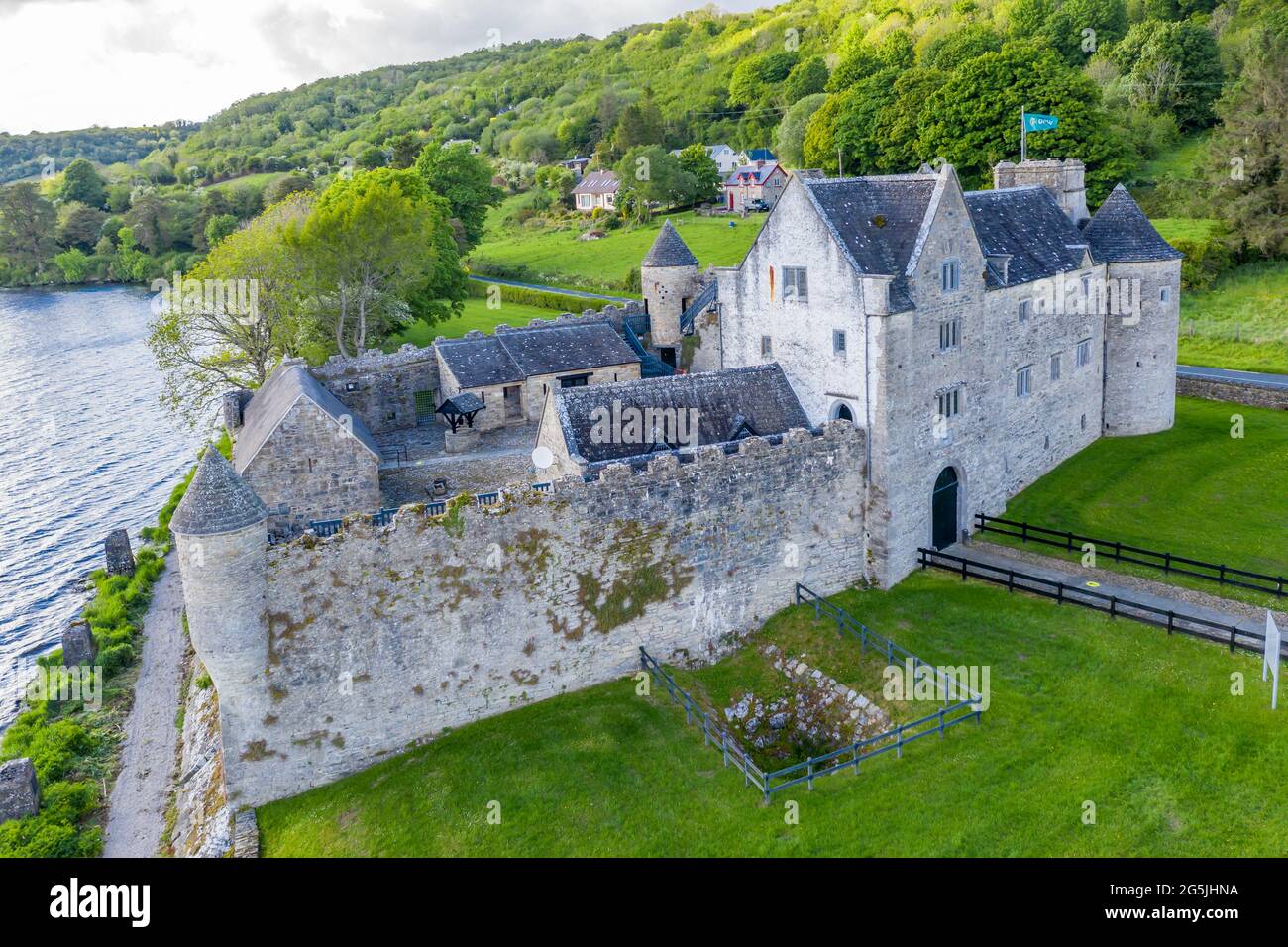 Parke's Castle in County Leitrim was once the home of English planter ...