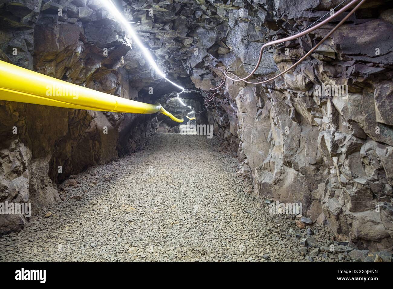 Gold mining tunnel hi-res stock photography and images - Alamy