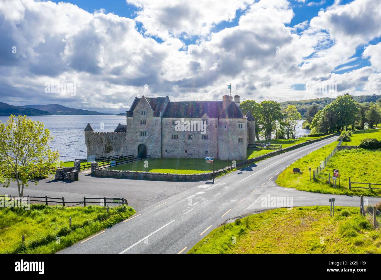 Parkes castle in county leitrim hi-res stock photography and images - Alamy