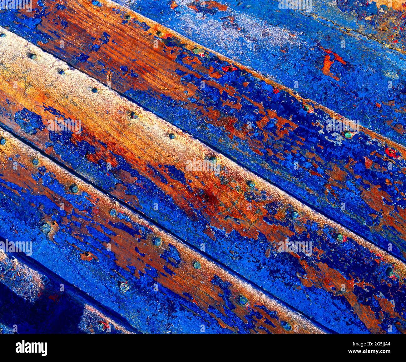 frosted wooden boat hull, background Stock Photo - Alamy