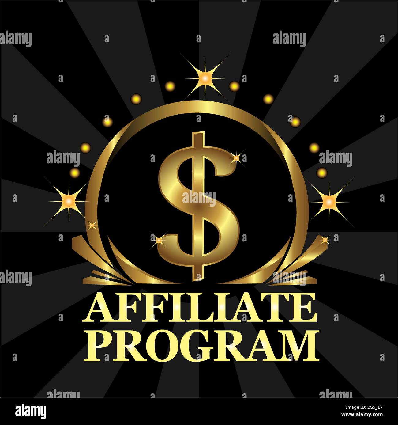 Affiliate program stock background. Vector Illustration Stock Vector ...