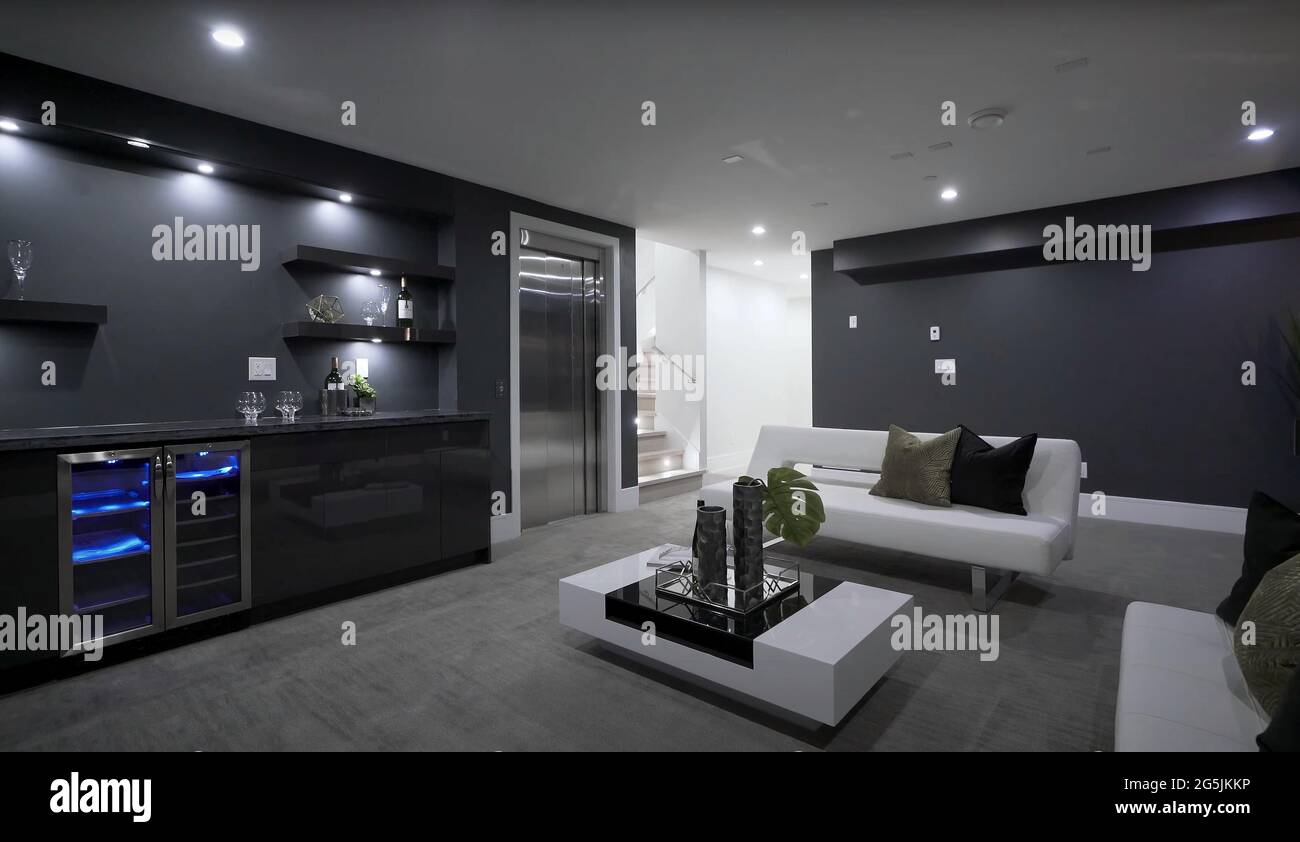 Elegant, Classic Free Time Activity Furniture in Luxurious Hobby Room ...