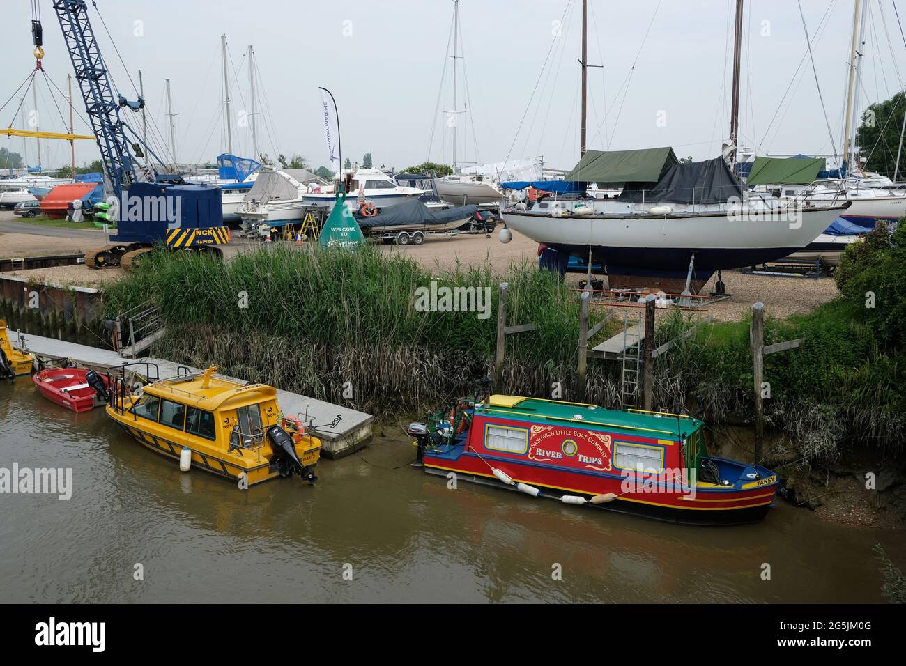 Sandwich Kent England Stock Photo - Alamy