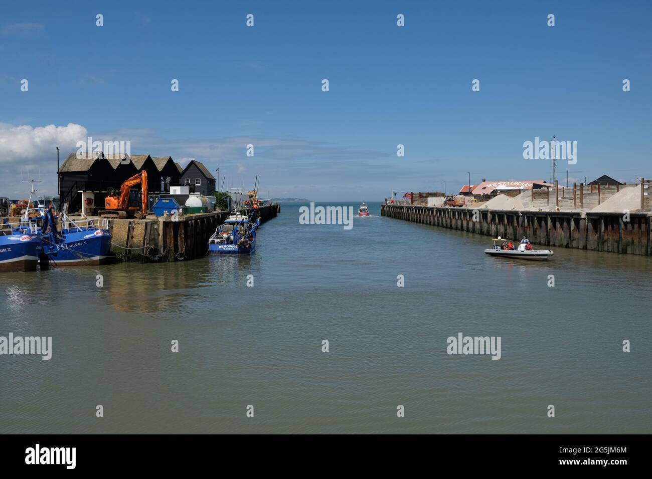 Whitstable Kent England Stock Photo - Alamy