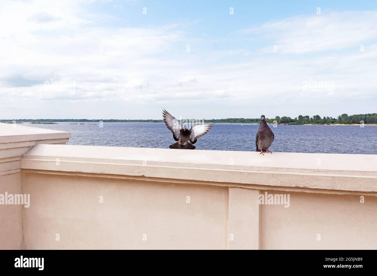 Water ripples along volga river hi-res stock photography and images - Alamy