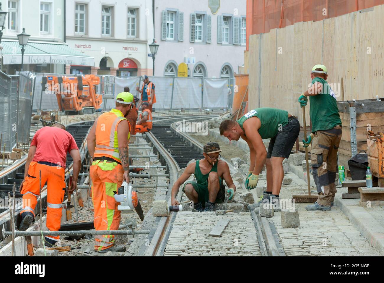 Pedestrian zone salzstrasse hi-res stock photography and images - Alamy