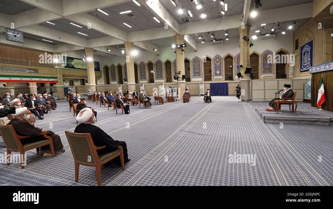 Tehran, Tehran, Iran. 28th June, 2021. A handout photo made available ...