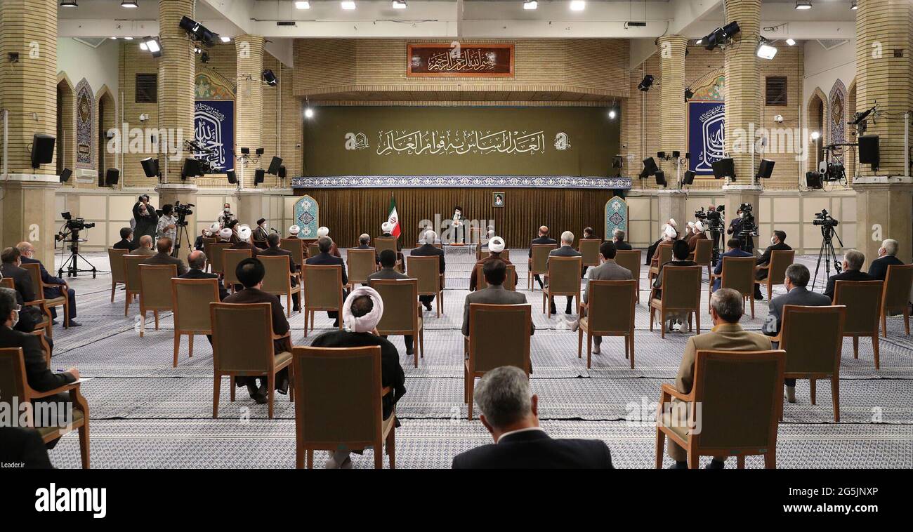 Tehran, Tehran, Iran. 28th June, 2021. A handout photo made available ...