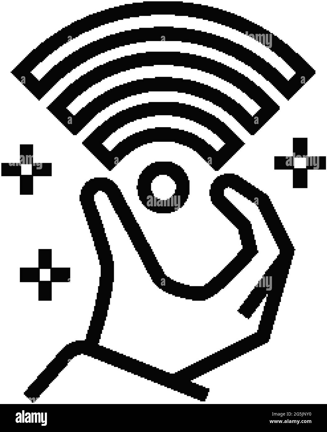 high speed internet access line icon vector illustration Stock Vector ...