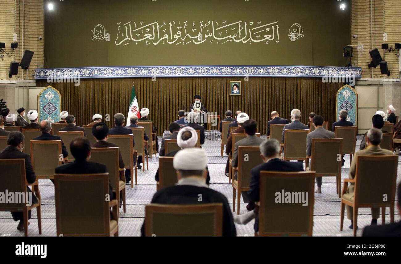 Tehran, Tehran, Iran. 28th June, 2021. A handout photo made available ...