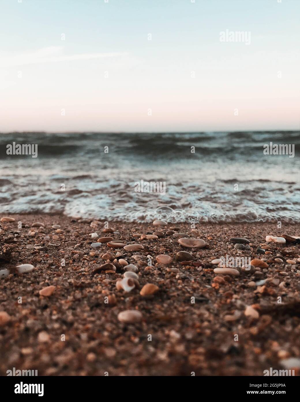 Morning seashore close up sea hi-res stock photography and images - Alamy