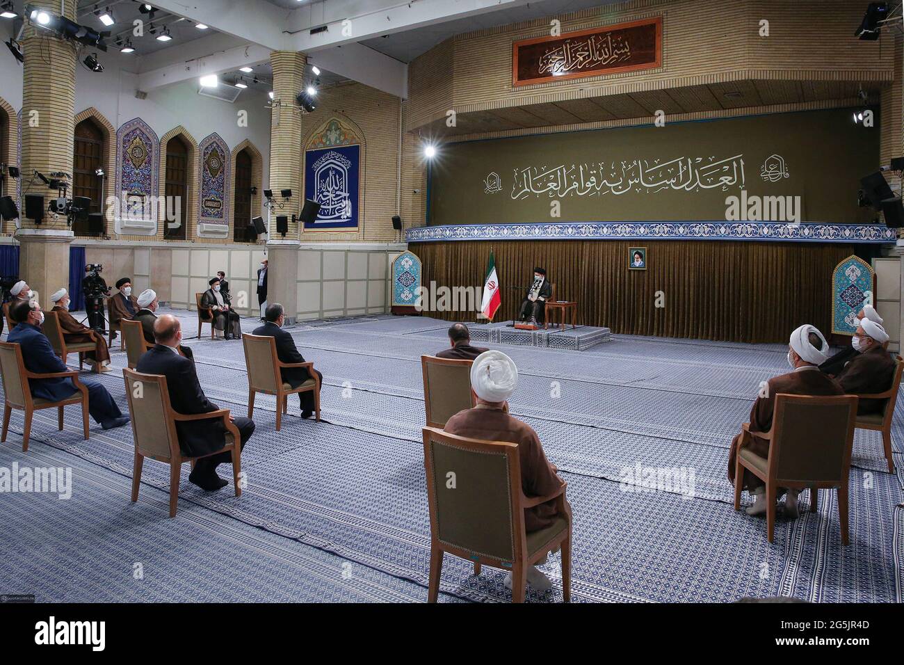 Tehran, Tehran, Iran. 28th June, 2021. A handout photo made available ...