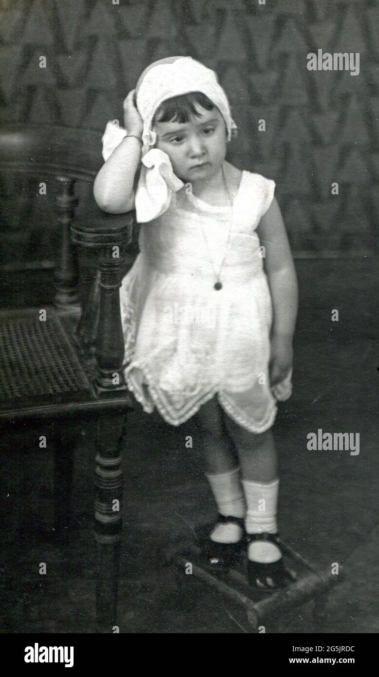 Italian child portrait 1925 Stock Photo - Alamy