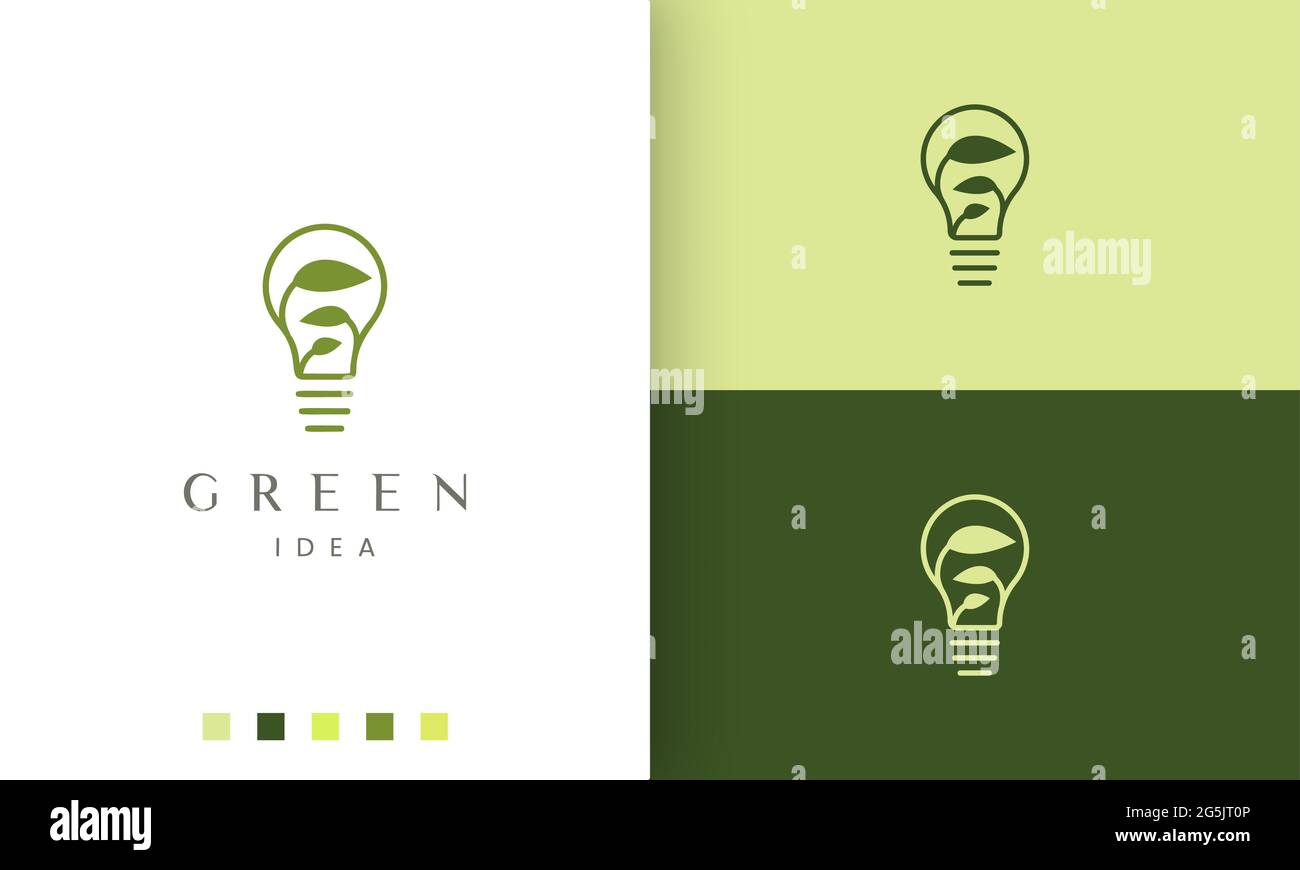 Bulb logo Stock Vector Images - Alamy