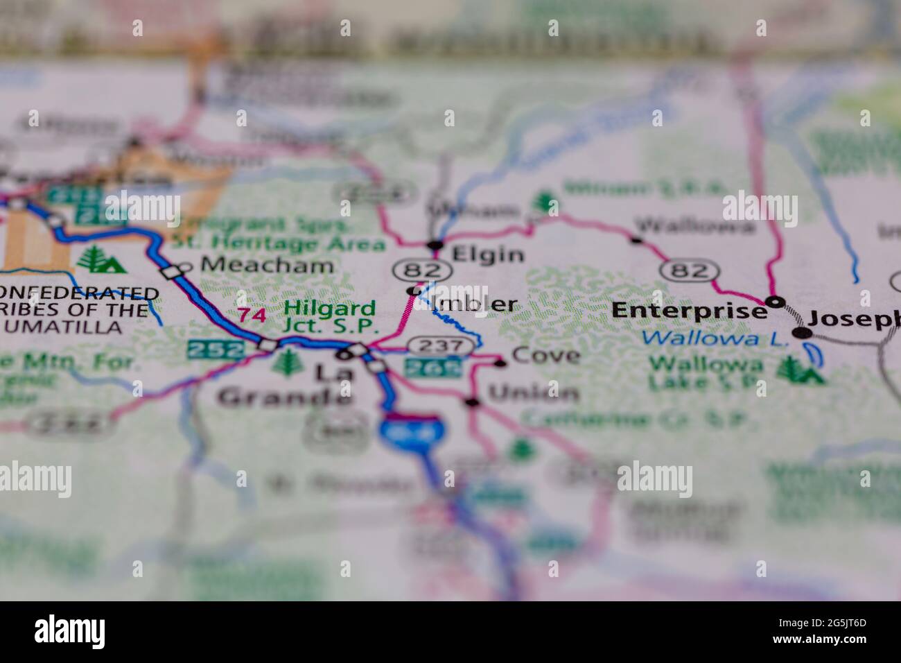 Map of imbler hi-res stock photography and images - Alamy