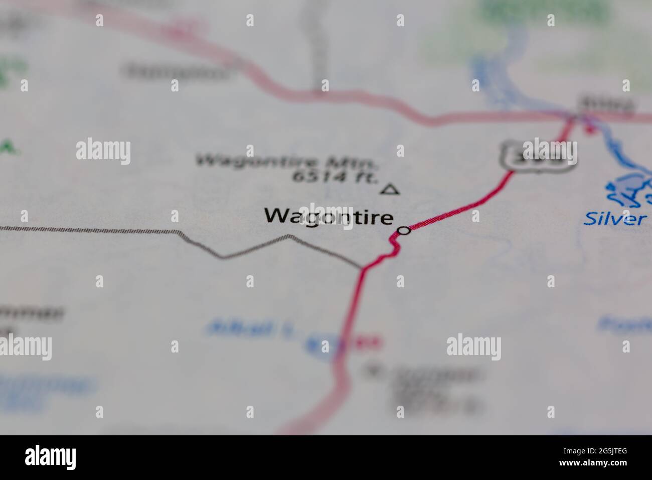Map of wagontire oregon hi-res stock photography and images - Alamy