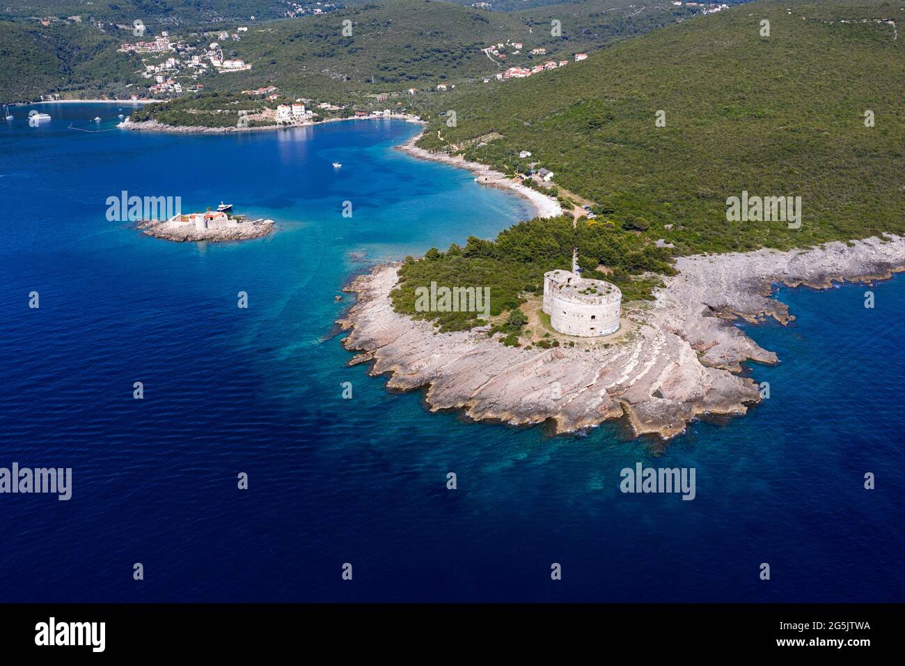 Montenegro lustica peninsula hi-res stock photography and images - Alamy