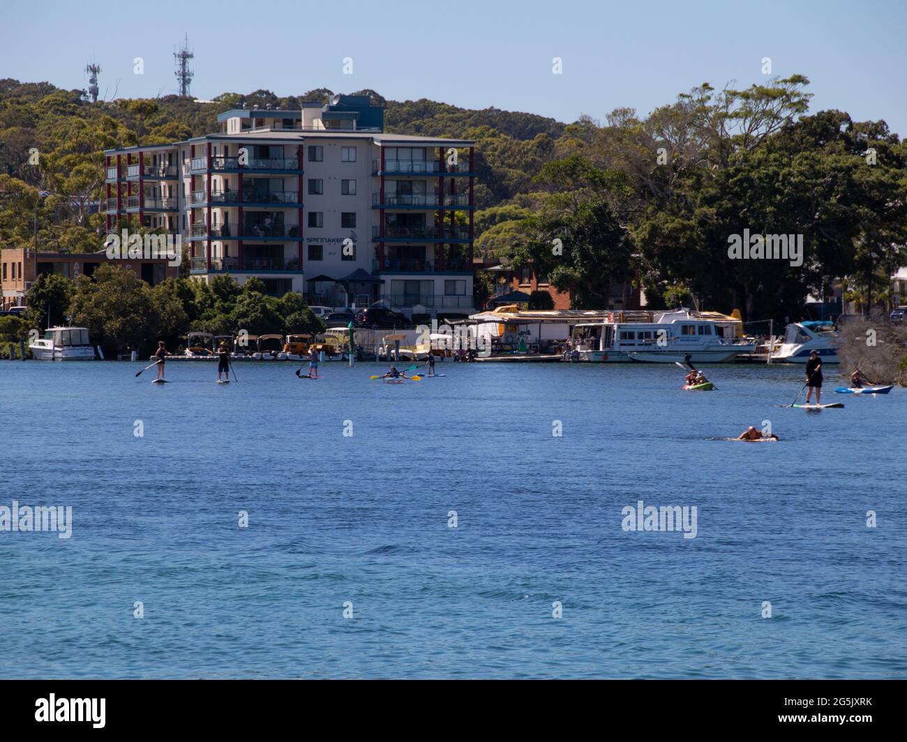 Beautiful views of Wallis Lake in Forster Beach NSW Australia great ...