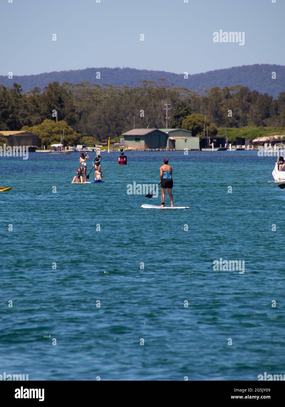 Beautiful views of Wallis Lake in Forster Beach NSW Australia great ...