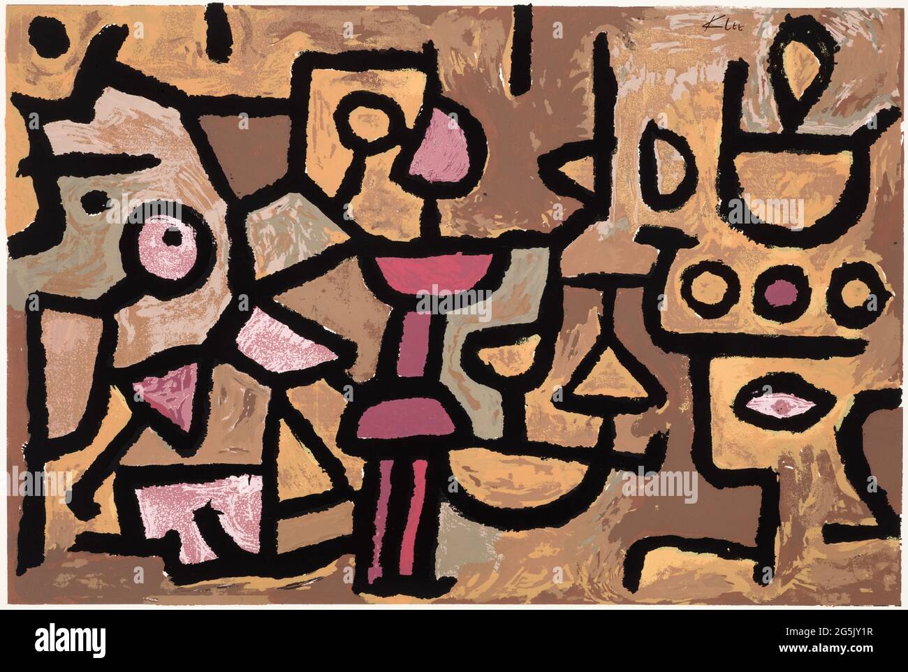 Paul Klee, print, Musique diurne, (Daytime music), after 1940 Stock ...