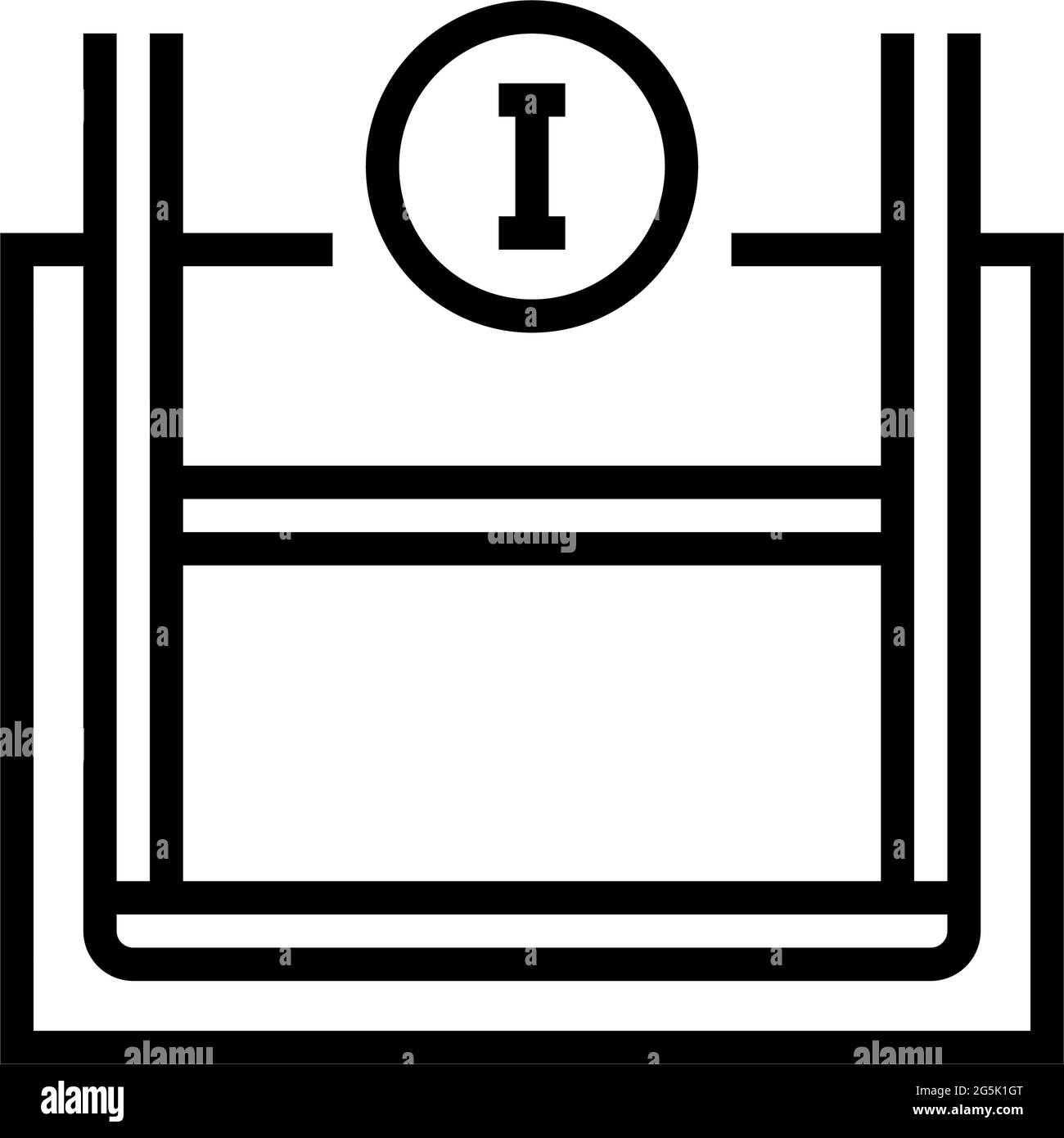 primary reinforcement line icon vector illustration Stock Vector Image ...