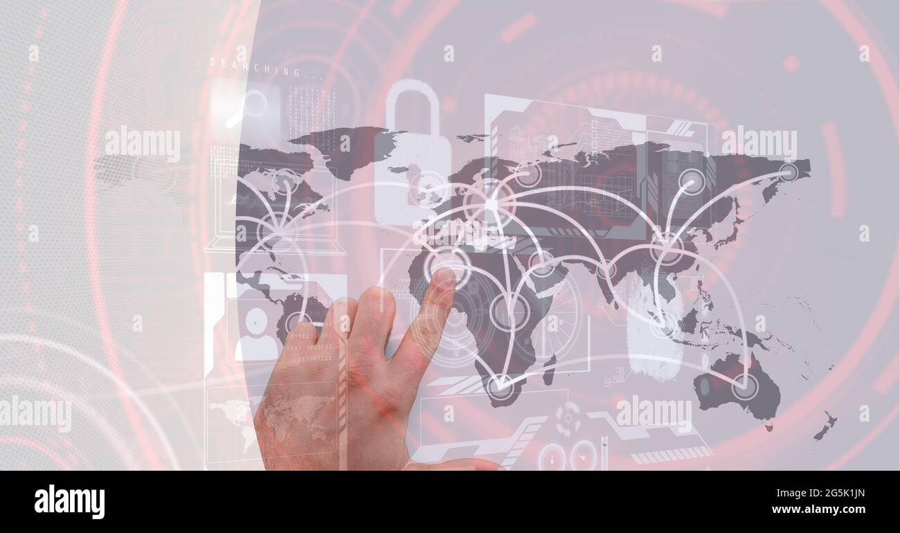 Interactive map hi-res stock photography and images - Alamy