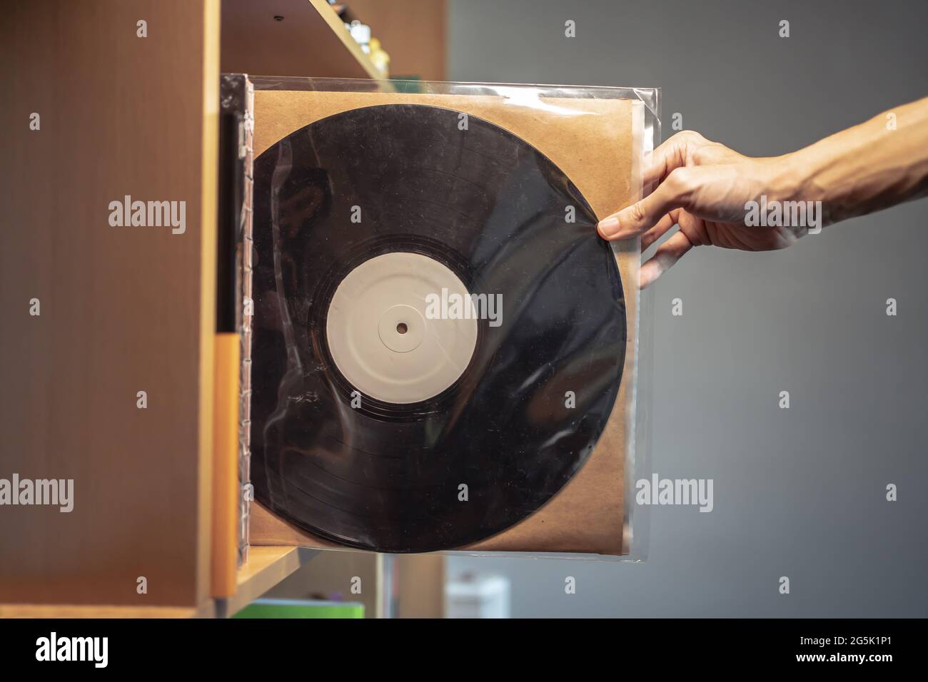 Vinyl record collection hi-res stock photography and images - Alamy