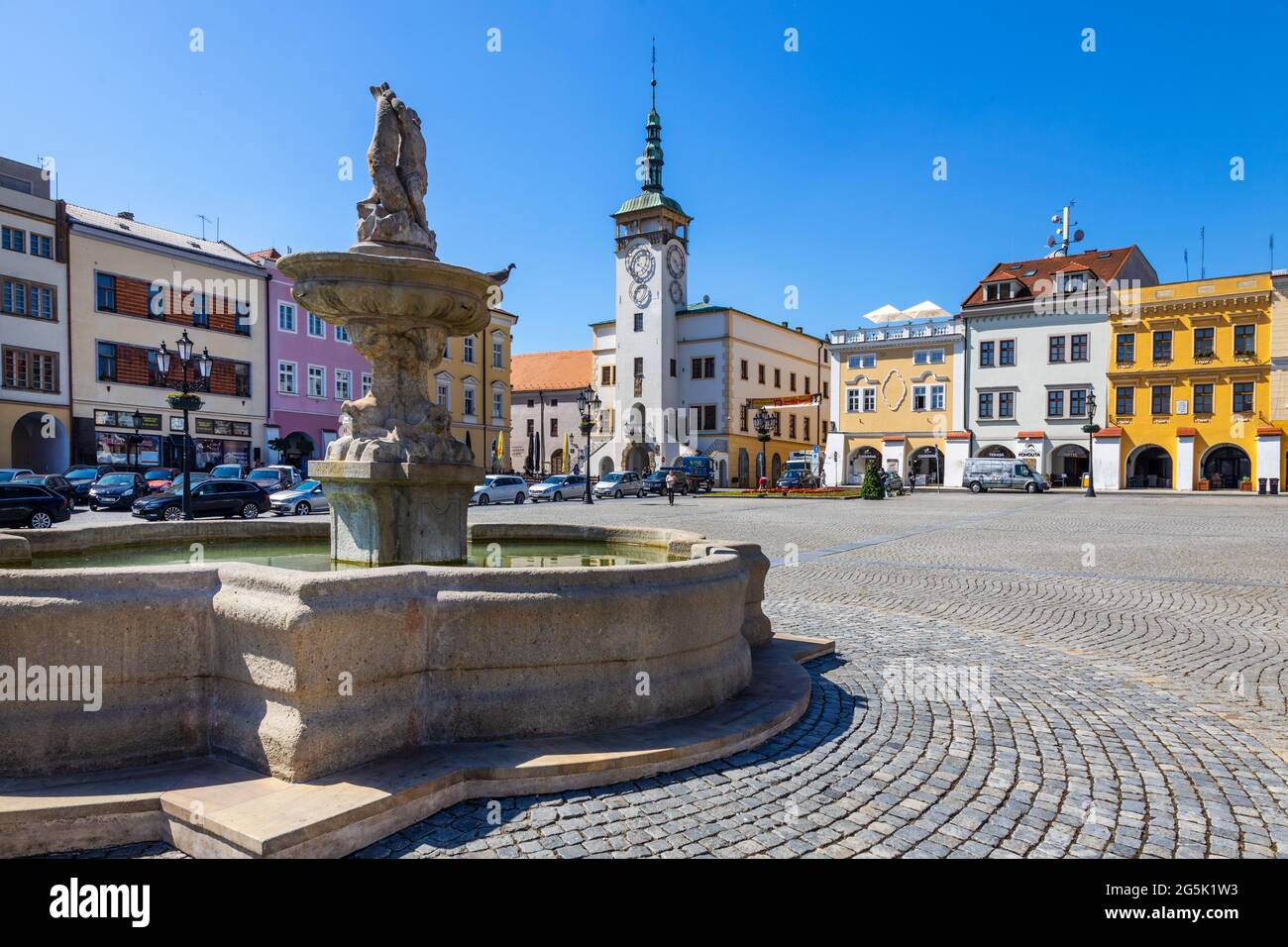 Radnice, Velké náměstí, Kroměříž, UNESCO, Česká republika / Town hall ...